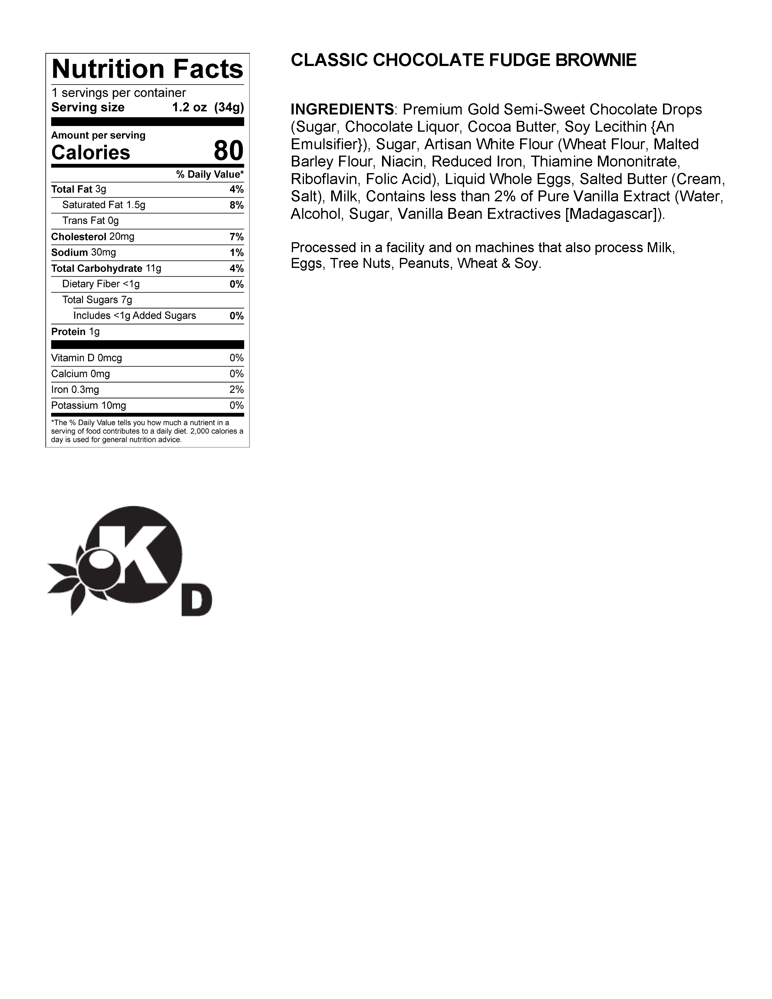 Nutritional Information